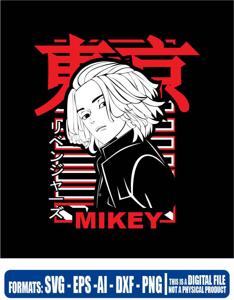 Tokyo revengers mikey, svg, cricut, eps, svg, pdf, png, file cut, t ... Tokyo revengers mikey, svg, cricut, eps, svg, pdf, png, file cut, t ...